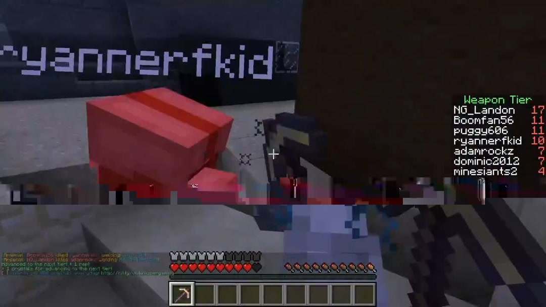 我的世界搞笑游戏:我的世界mod国外PVP服务器小游戏