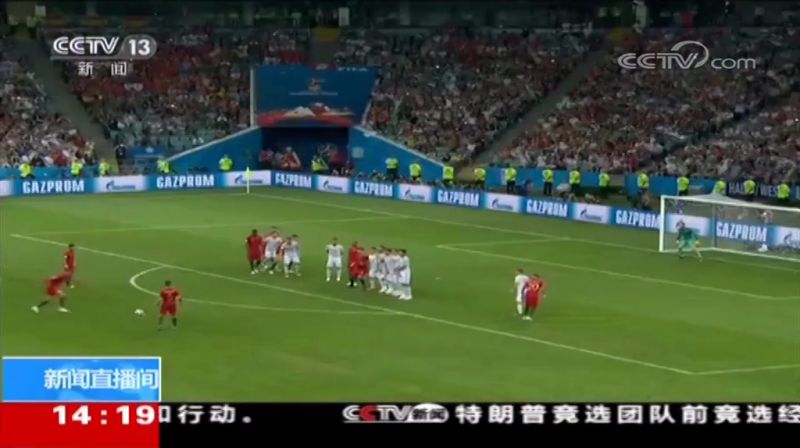 俄罗斯世界杯 C罗帽子戏法 葡萄牙战平西班牙