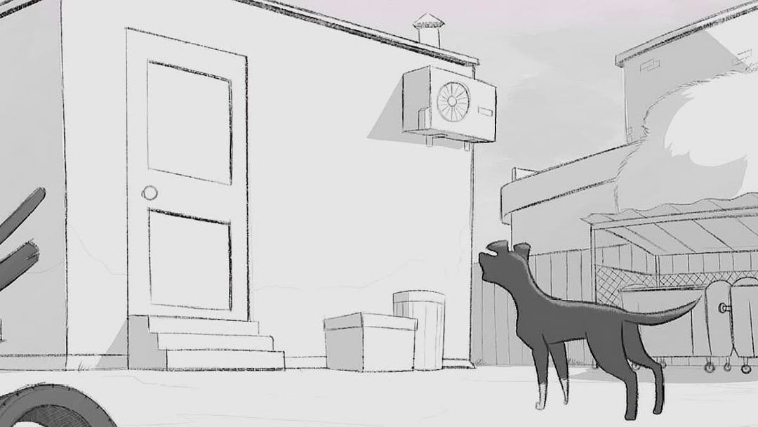 一部催泪感人的动画短片《狗的故事》,间接讽刺了人性的冷漠