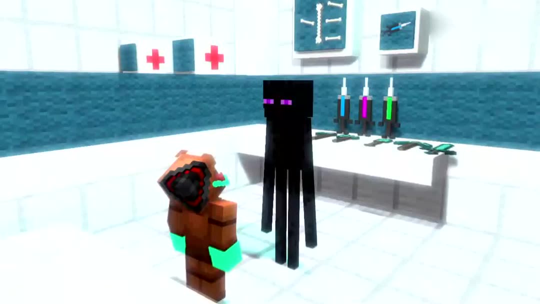 我的世界MC动画:FNAF怪物学校全集混剪