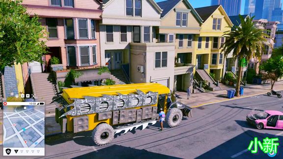 使用这辆校车霸气喷火吧,这才是真正厉害