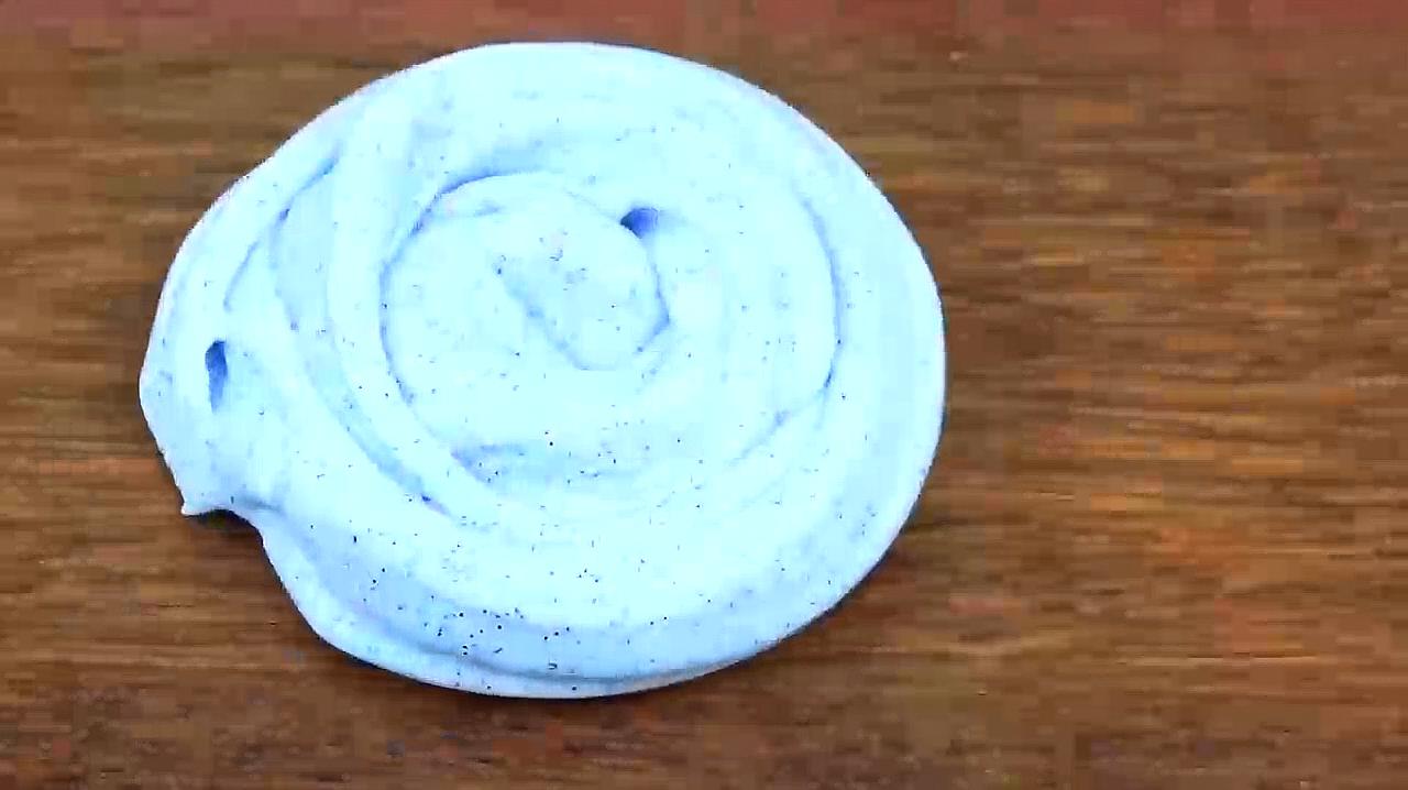 如何用洗面奶剃须泡沫做起泡胶,一学就会的教程,好玩,无硼砂