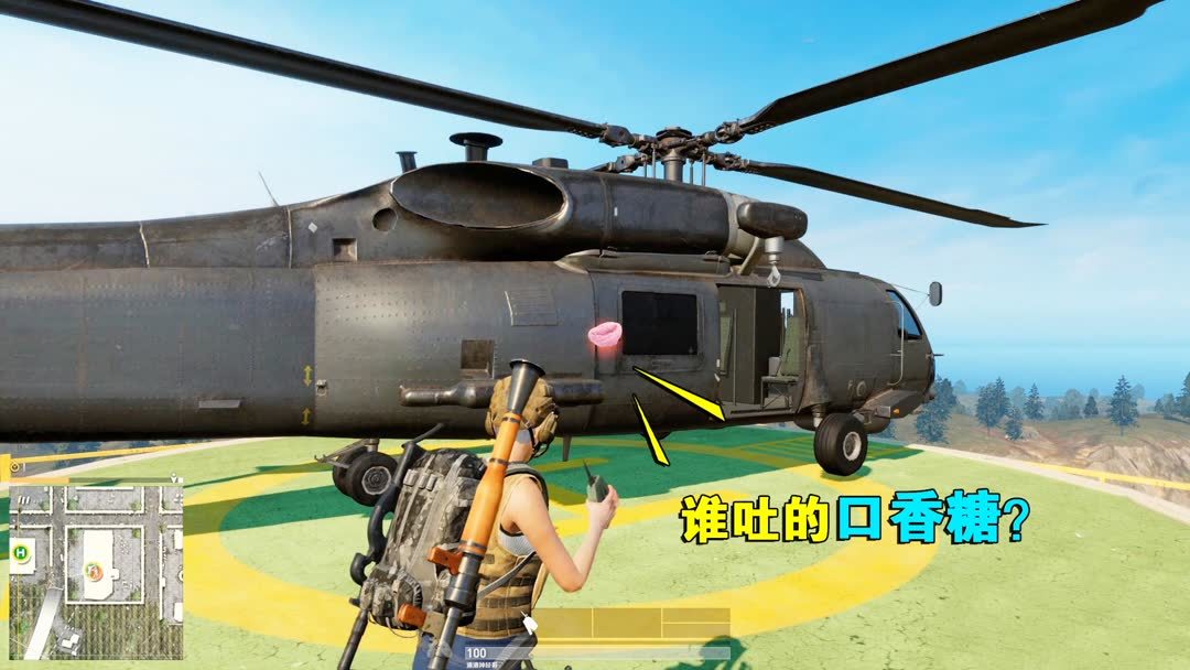 高配版荒野行动,用口香糖炸弹设置陷阱,吃鸡套路防不胜防!