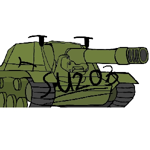 SU203自行火炮-屑笑笑 