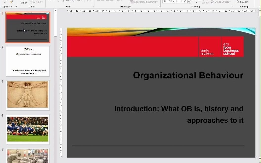 里昂商学院组织行为学课程1-2【emlyon Organizational Behavior】