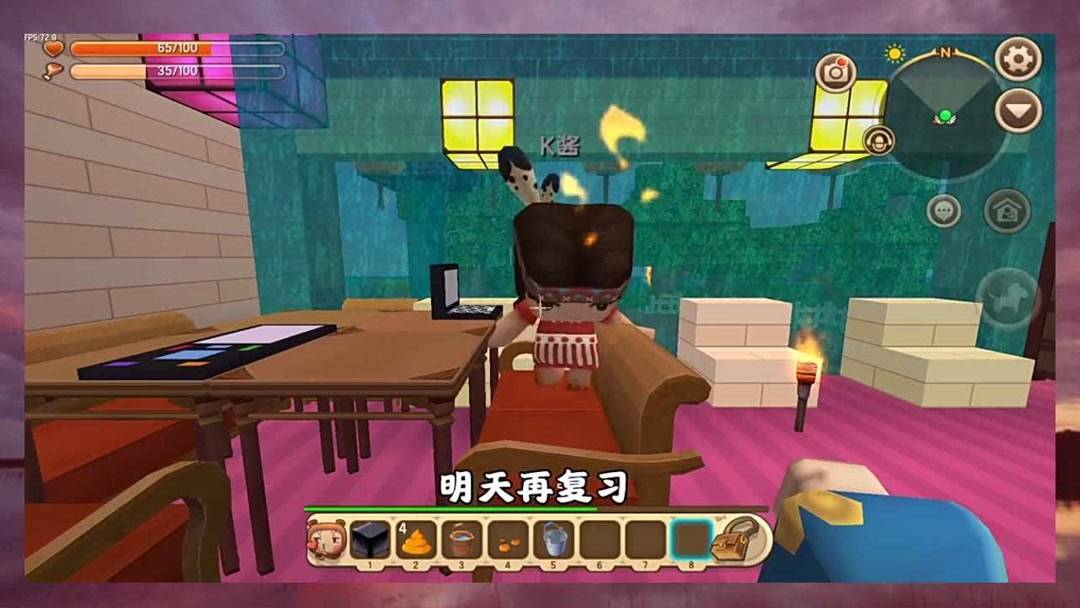 半拉解说迷你世界:妮妮整天玩游戏不复习,还让半拉去替考!