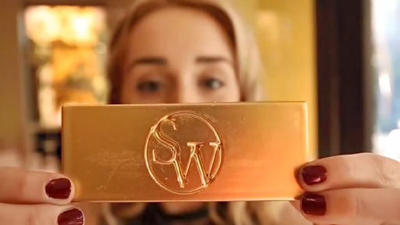黄金巧克力你吃过吗?上面镀满了黄金,网友:有钱人的世界啊!