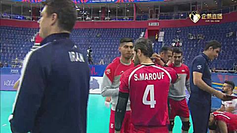 2018世界男排联赛 中国男排0-3伊朗