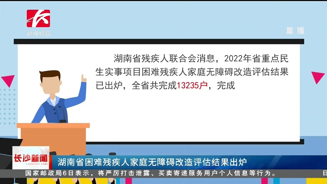 湖南省困难残疾人家庭无障碍改造评估结果出炉
