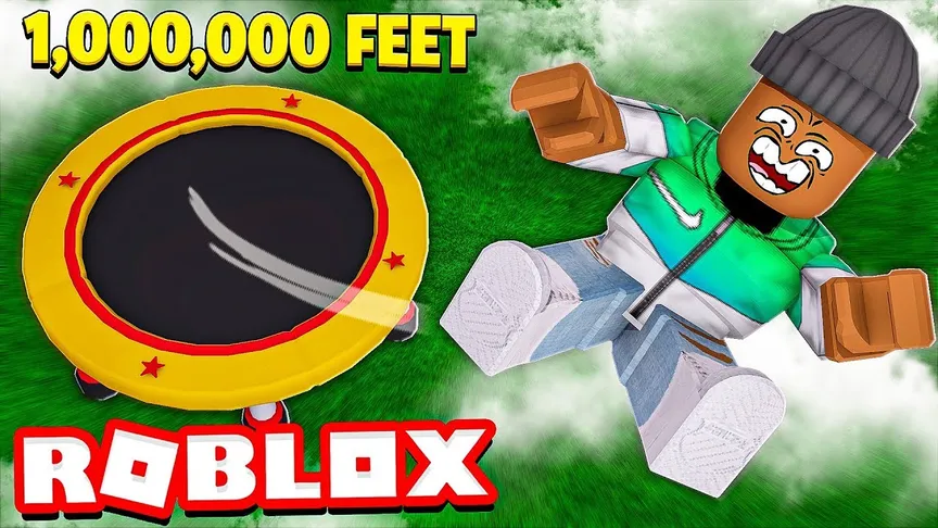 小格解说 Roblox 跳跃模拟器:超级跳跃球鞋!变身疯狂跳跃战士?