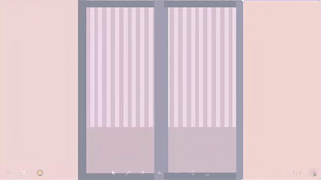 希沃白板 5用各种矩形绘制电梯开门课件