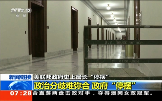 美联邦政府史上最长“停摆”