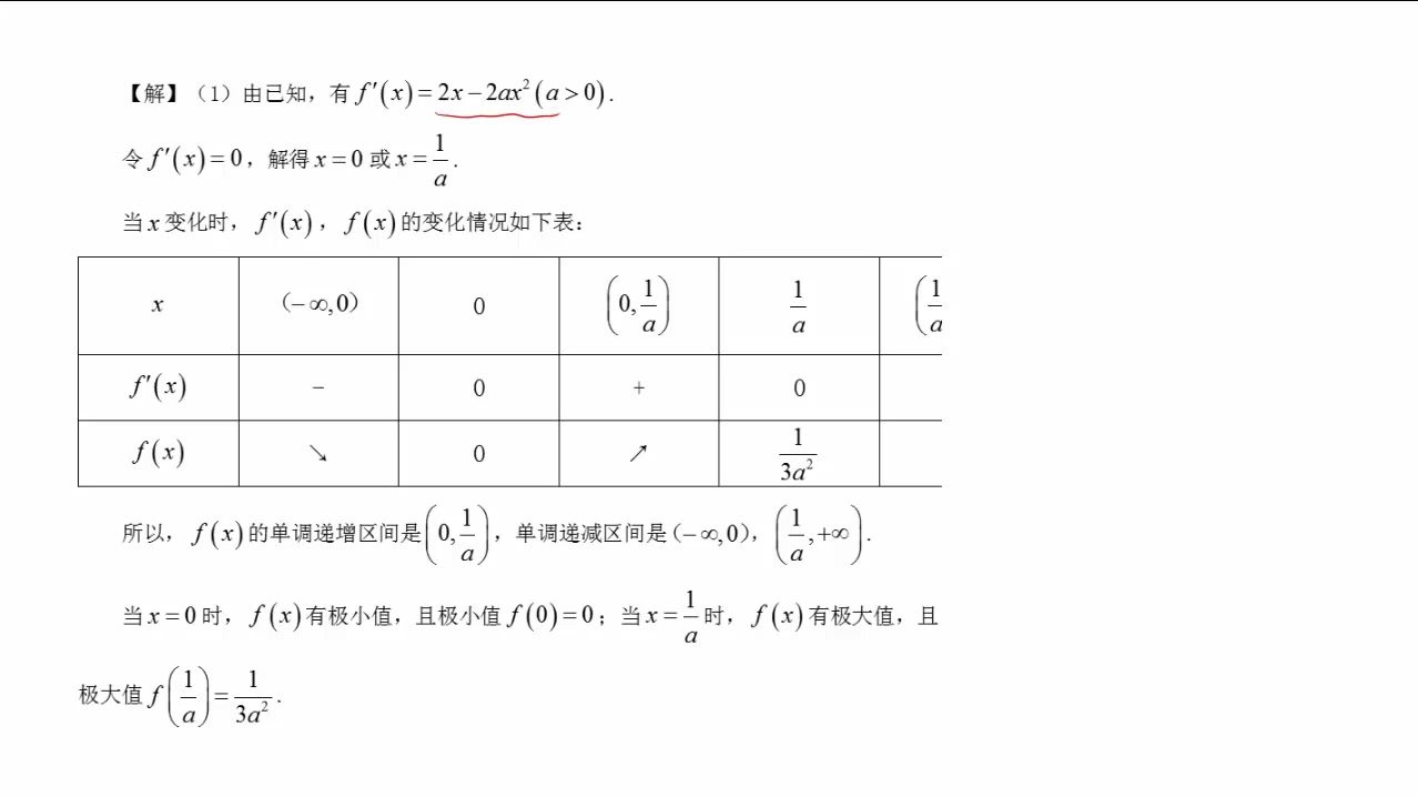 高中数学2-2函数导数的应用 高二高三