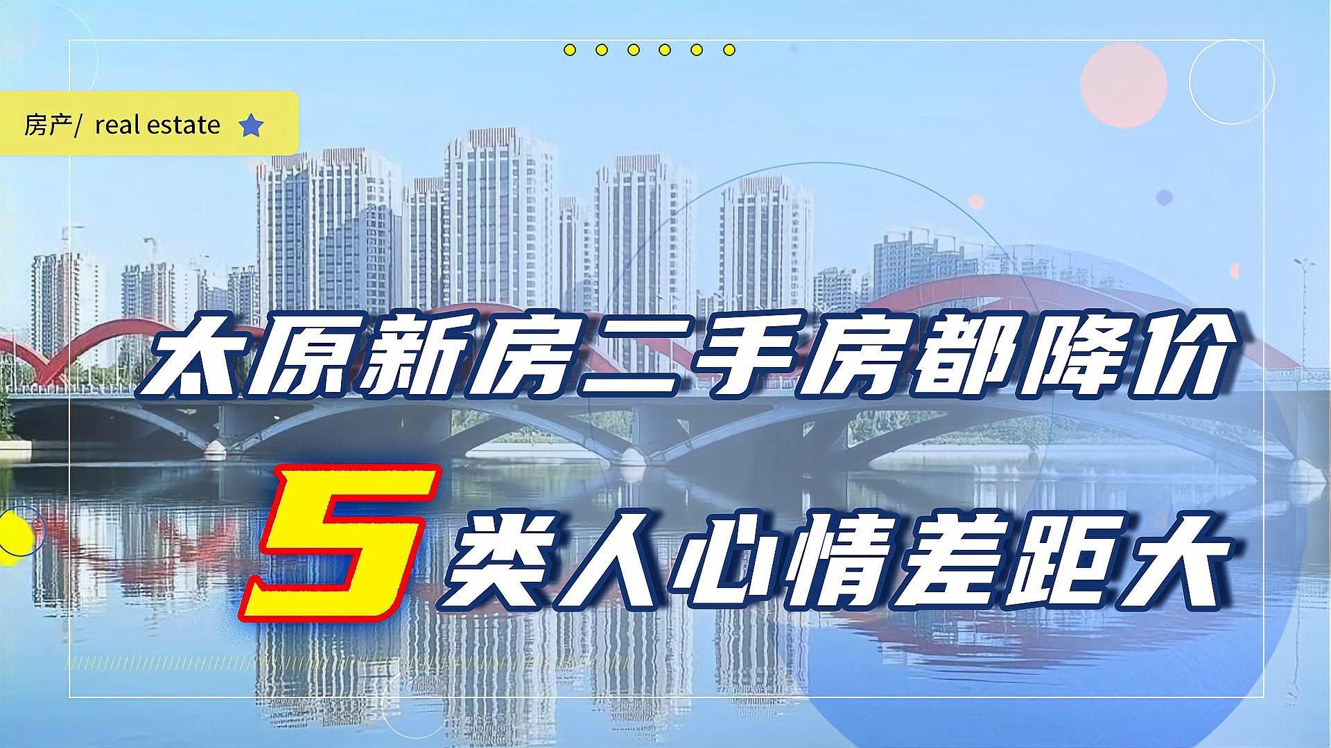 太原“降价潮”持续?新房、二手房连续降价,5类人喜悲不同