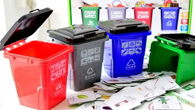 垃圾分类游戏玩具玩提高小朋友们环保认知