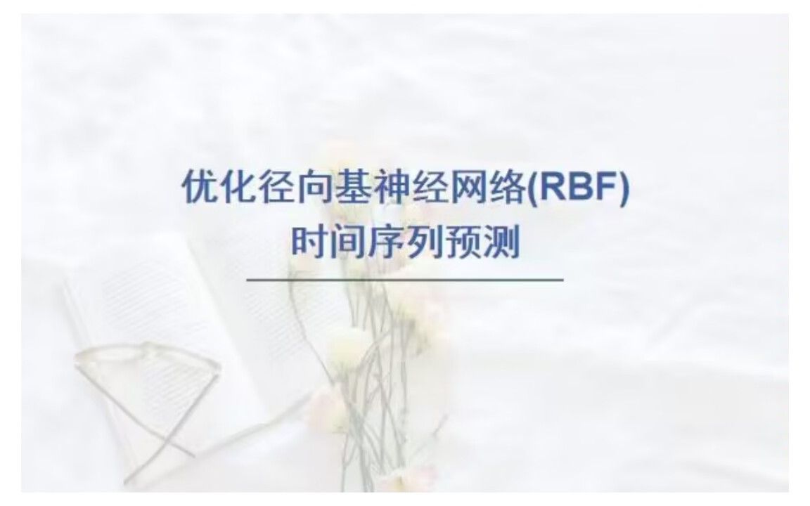 基于灰狼算法(GWO)优化径向基神经网络(GWO-RBF)的时间序列预测。