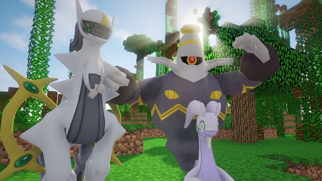 皮卡解说我的世界神奇宝贝日月第二十七集:创世神阿尔宙斯