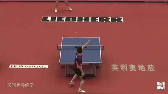 樊振东连续20板超级高空对拍