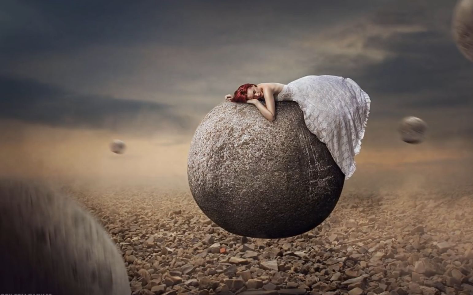 大球 - Photoshop操纵浮动效果教程