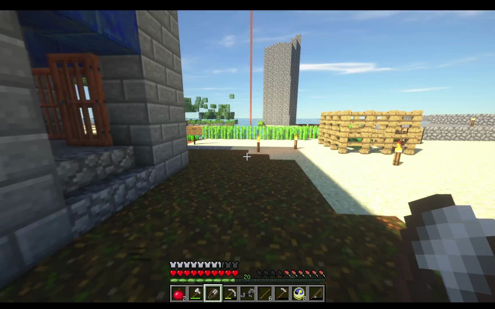 像素文明 文明模拟MC服务器 四周目 Misakacat第一视角 第四天