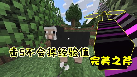 我的世界:完美之斧冷知识,千万别用它来刷经验