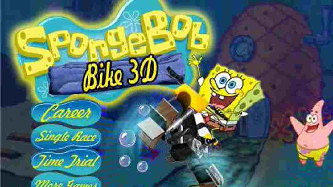 真假海绵宝宝3D赛车 注意水母游戏