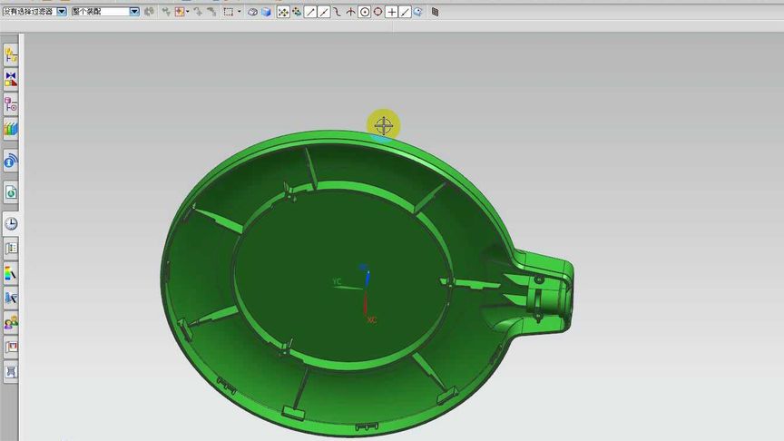 模具设计:斜顶结构设计1.产品结构分析