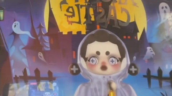 泡泡玛特skullpanda密林古堡系列盲盒开箱
