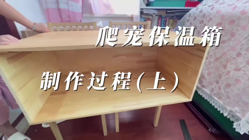 自制diy爬宠保温箱 动植物保暖箱上集 制作过程很详细 #微悦水族
