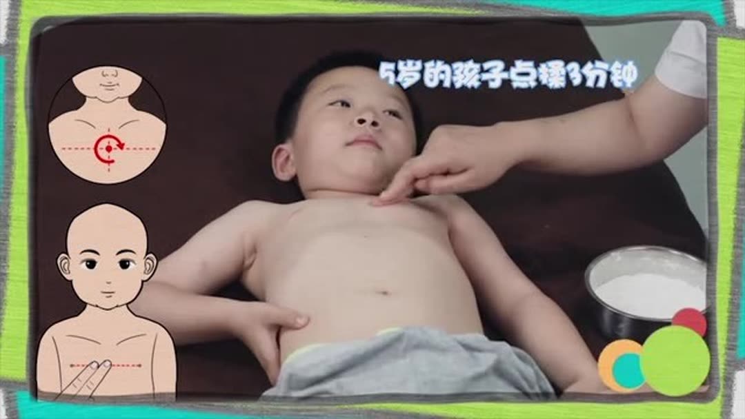 小儿推拿治疗小儿多痰咳嗽的按摩方法!