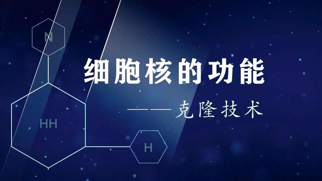 【生物大师 高中】细胞核的功能——克隆技术