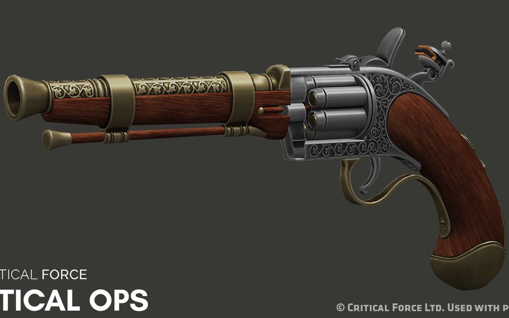 3DMAX枪械建模,次世代道具建模全流程讲解