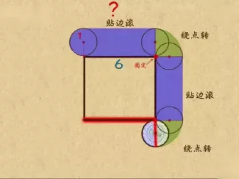 【悦乎教育知识点小视频】圆与扇形进阶6_动圆沿多边形边界滚动 (1)
