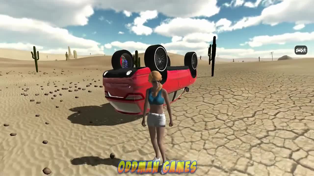 越野汽车模拟器-沙漠免费驾驶!有趣的SUV游戏