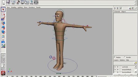 走路动画分析_动画_maya