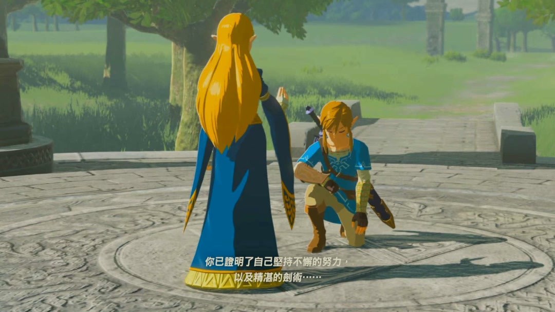 【大白】塞尔达传说旷野之息79林克与公主回忆相簿1