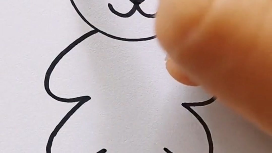 数字0和3画小老虎,讲真