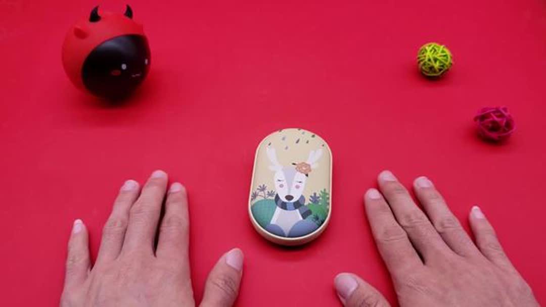 充满文艺气息的暖手宝,还是个充电宝哦!