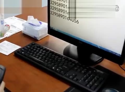 驰腾 CT980N 无线扫描枪 度点条码 视频