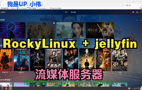 RockyLinux搭建jellyfin流媒体服务器