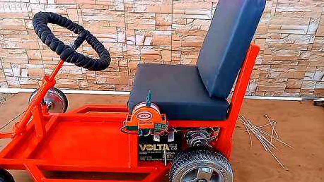 有技术就是任性,打造的这款小电车真是太牛了,孩子玩好开心