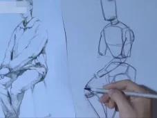 零基础油画体验素描入门 几何体,素描教程几何体步骤,自学油画教程...