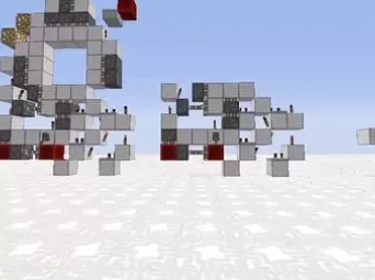 我的世界红石 MineCraftRedStone《超薄3x3活塞门》