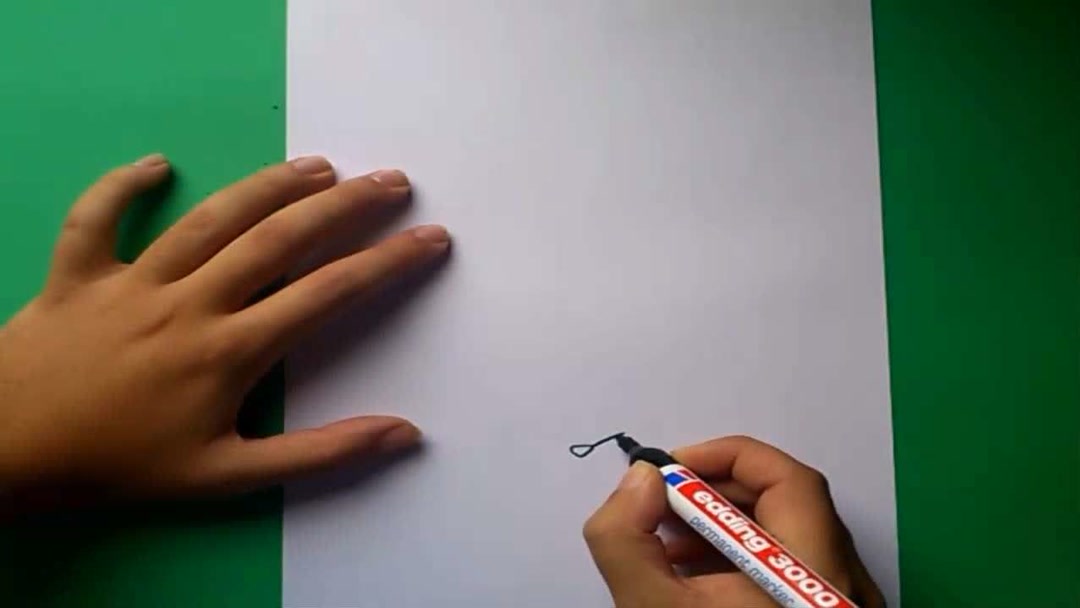 幼儿简笔画 画一只可爱的小兔子 宝宝快乐学画画