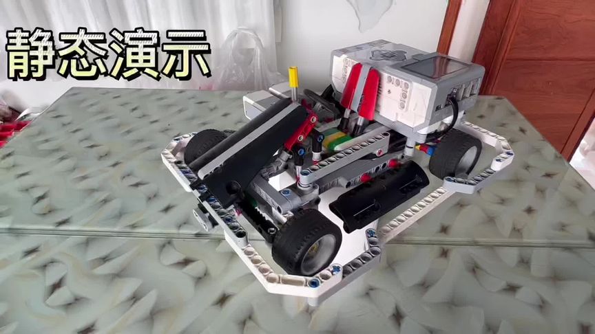 乐高ev3卡丁车搭建教程与程序#乐高#乐高moc #机器人编程