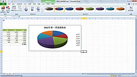 Excel刘伟基础篇-0803-编辑图表