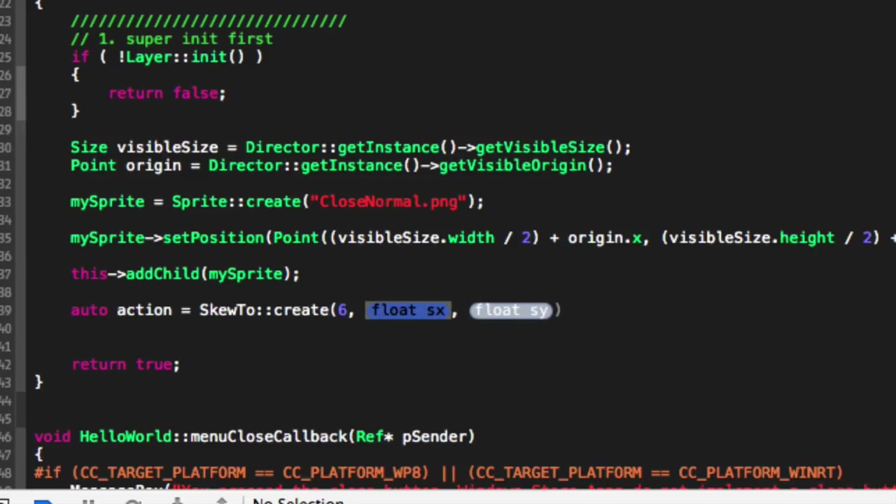 Cocos2d-x v3 C++ Tutorial Series