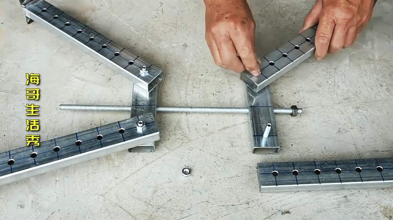 方管这样加工一下,焊接和对接物件真的轻松多了,挺实用的