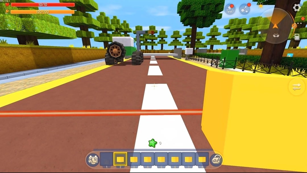 迷你世界:对战红绿灯,好难啊!过不去,一直闯红灯!