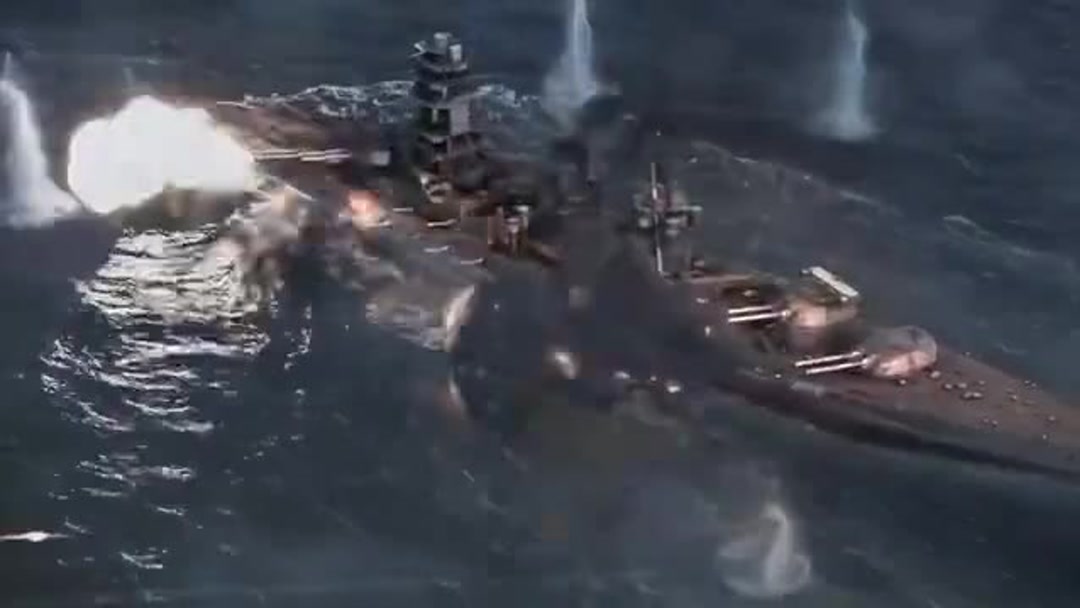 战舰世界超震撼登陆界面CG